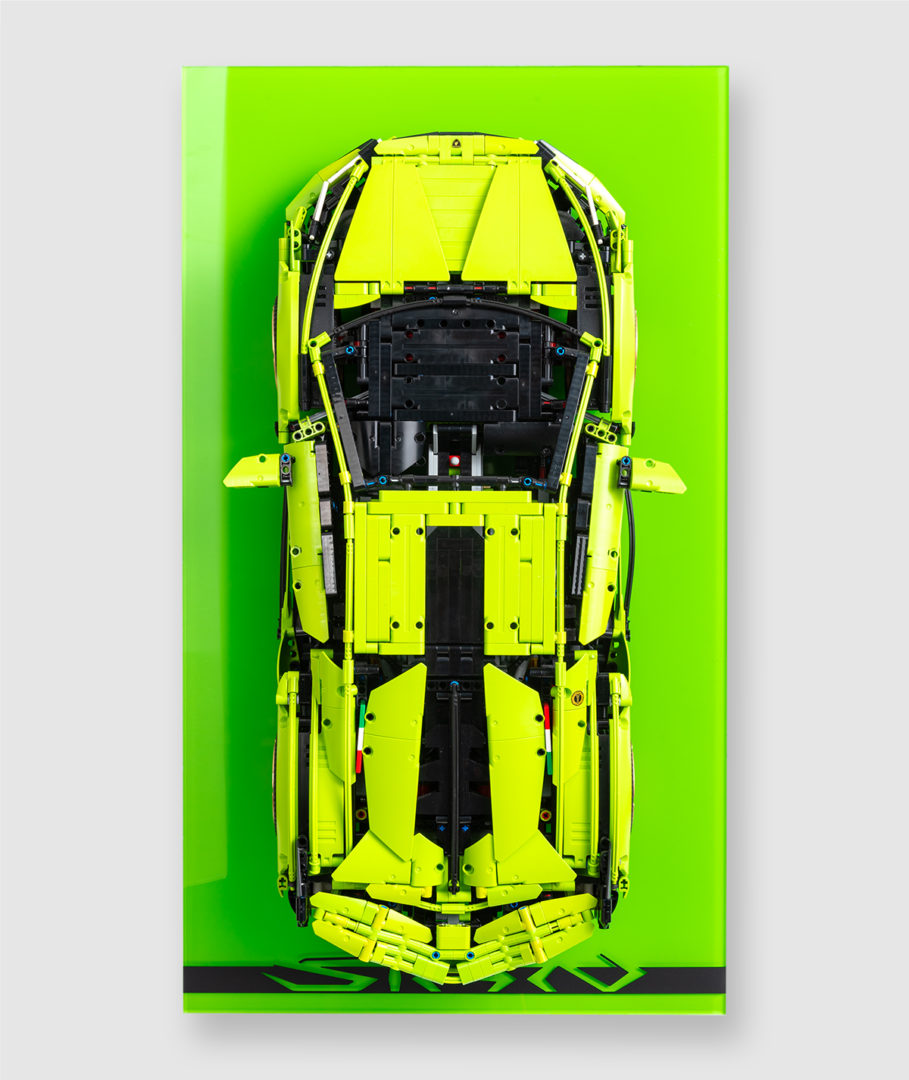 Wall display for LEGO® Technic 42115 Lamborghini Sián "Sticker Edition"