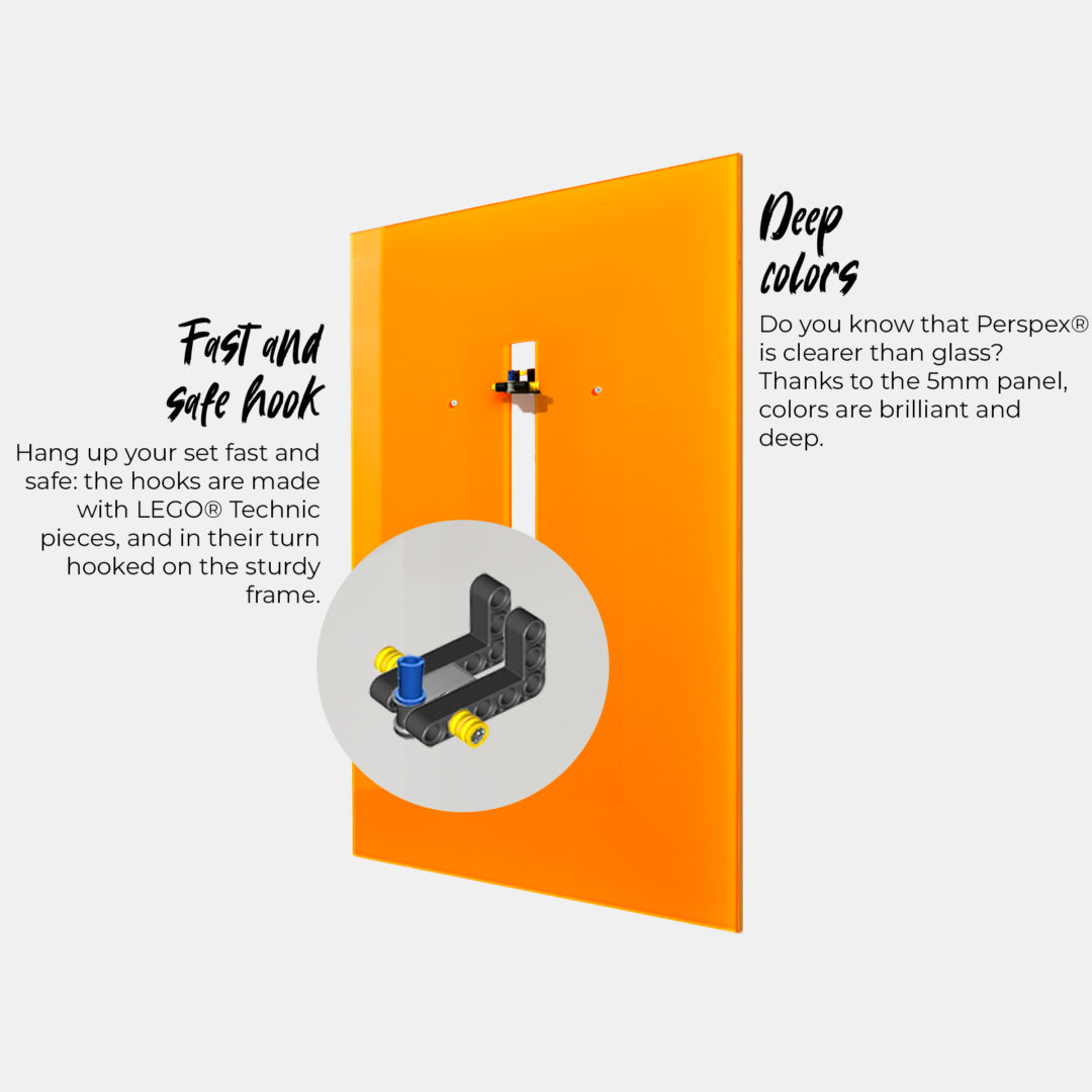 HUYL | Hang up your LEGO sets to your wall!