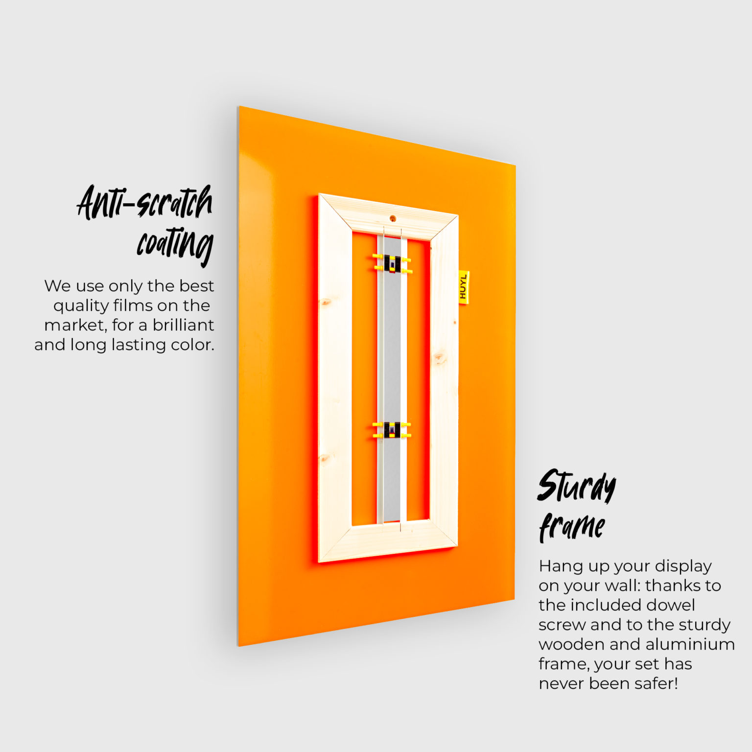 HUYL | Hang up your LEGO sets to your wall!