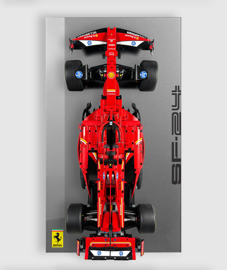 Wall display for LEGO® Technic 42207 Ferrari F1 SF-24