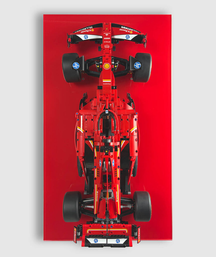 Wall display for LEGO® Technic 42207 Ferrari F1 SF-24