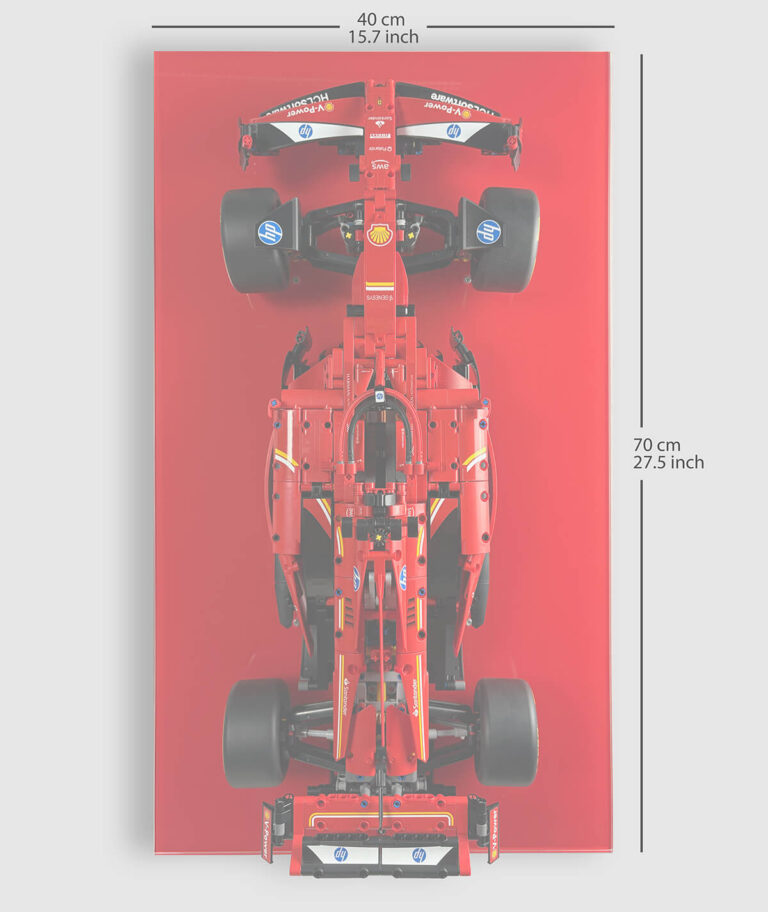 Wall display for LEGO® Technic 42207 Ferrari F1 SF-24
