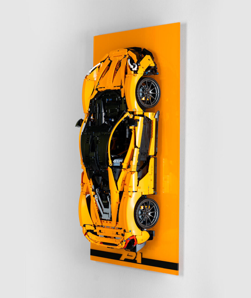 Wall display for LEGO® Technic 42172 McLaren P1™ "Sticker Edition"