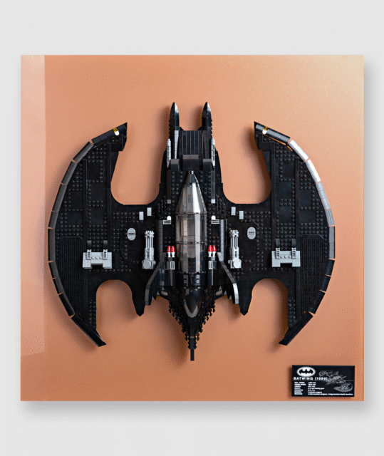 Wall display for LEGO® DC 76161 1989 Batwing