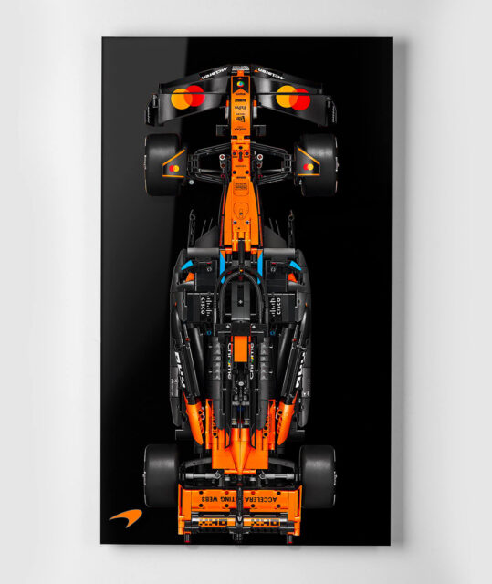 Wall display for LEGO® Technic 42228 McLaren Formula 1